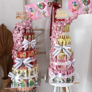 Jual Buket Snack Tower Ulang Tahun Custom - Kota Depok - RED Decoration | Tokopedia