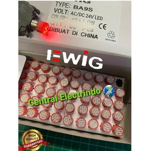 Jual Lampu Bayonet LED EWIG BA9S AC/DC 24V Lampu Push Button. - Jakarta ...