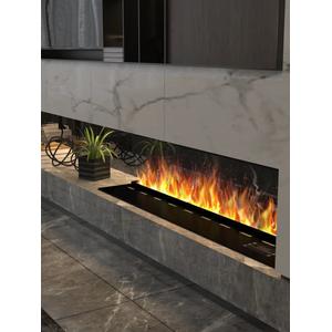 Jual 1000mm water Steam LED Flame Vapour Electric Fireplace stove tv ...