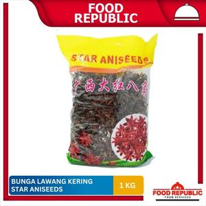 Promo Bunga Lawang Kering Pekak Rempah 1 Kg Whole Star Aniseeds ...