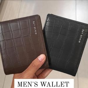 Jual Miniso Minimalist Artificial Alligator Print Horizontal Men's ...