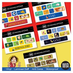 Jual [one Piece] Keyboard Stickers By Wekaworks - Jakarta Pusat ...
