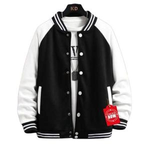 Jual HMS Jaket Varsity Polos Jaket Baseball Polos Pria Wanita Fuul Size ...