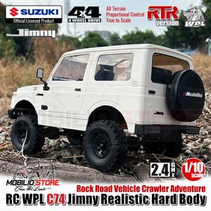 Jual WPL C74 Jimny Realistic Hard Body RC 1/10 Scale Crawler Adventure ...