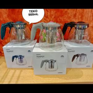 Jual MINISO Teko Set Teapot Kaca - Abu-abu - Kota Surabaya ...