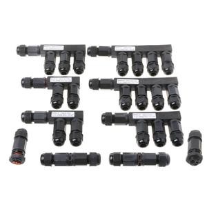 Jual Ip68 Waterproof Electric Screw Connector Plug Socket Wire - Kota ...