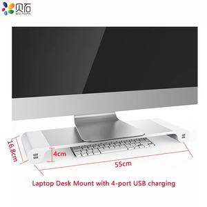 Jual Portable 4 Ports Usb Laptop Computer Monitor Stand Pc Monitor Hol ...