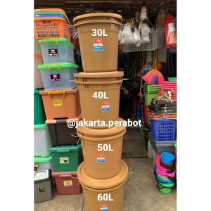 Jual KOMET STAR - Ember Plastik 30-40-50-60 Liter / Ember Plastik Dengan - 50L Biru/Merah ...
