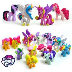Jual Topper Figure My Little Pony Set isi 12 / Figure Set Kuda Poni ...