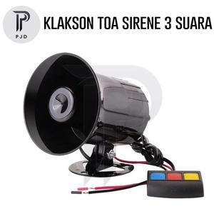 Jual Klakson TOA Sirene Daseng 3 Suara Klakson Motor Mobil Patwal ...