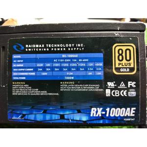 Jual PSU GAMING Raidmax RX-1000AE 1000WATT 80+ GOLD PGS-MIX-09 ...