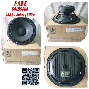Jual Speaker FANE Colossus 15XB 15inch Original komponen fane 15 xb ...