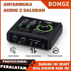 Jual DLL BOMGE mini 2 CL USB Audio Interface for Recording, Streaming ...