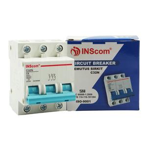 Jual Mcb Listrik Inscom C32N 3P 40A / Mini Circuit Breaker 3 Pole 3 Phase - Kota Surabaya ...