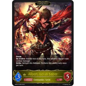 Jual Albert, Levin Saber (evolved) | Shadowverse Evolve TCG | BP02 EN - Jakarta Utara ...