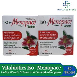 Jual Iso Menopace (Vitabiotics) Box isi 30 Tablet - Untuk Wanita ...