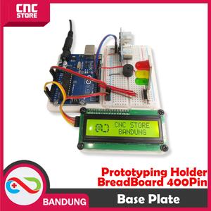 Promo BASE PLATE BASEPLATE ARDUINO PROTOTYPING HOLDER BREADBOARD 400P ...