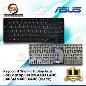 Jual Keyboard Original Laptop Asus E406 E406M S406 X406 (Black) - Kota ...