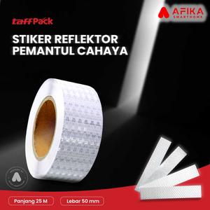 Promo Stiker Reflektor Mobil Pemantul Cahaya Warning Sign - Putih, 40M ...