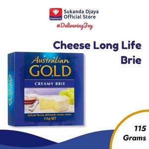 Promo Australian Gold Keju Cheese Long Life Brie 115 Gr - Jakarta Utara ...