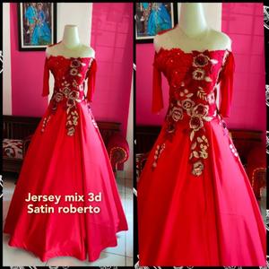 Jual baju singer/dres singer/baju penyanyi/baju wedding/baju pesta/gaun ...