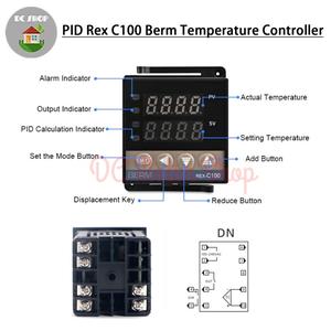 Jual PID REX C100 OUTPUT RELAY 10A BERM TEMPERATURE THERMOCOUPLE CONTROLLER - Kota Medan ...