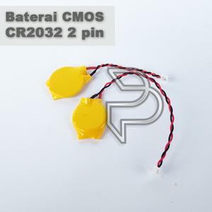Jual PH08 BATERAI CMOS CR2032 2 KABEL 2 PIN LAPTOP NOTEBOOK 3 VOLT ...