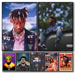 Jual 80S Tupac The Weeknd Poster Aesthetic Music Album Singer - Kota ...