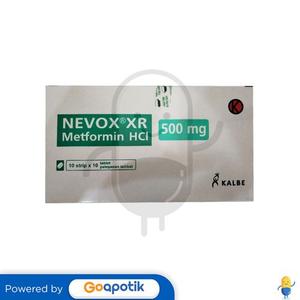 Jual NEVOX XR 500 MG BOX 100 TABLET - Jakarta Timur - Apotek Era Farma ...
