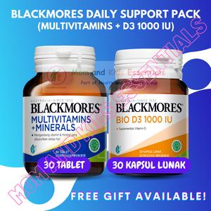 Jual PACK BLACKMORES MULTIVITAMINS MINERALS 30 TABLET BIO D3 1000 IU 30 KAP - Jakarta Utara ...