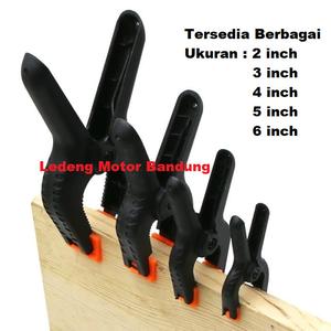 Jual terlaris klem kayu penjepit plastik clamp besi kaca kertas triplek ...