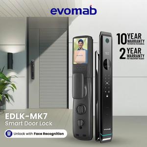 Jual evomab Smart Door Lock Kunci Pintu Digital Kamera Face Recognition ...