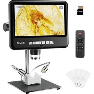 Jual TOMLOV DM402 Pro 2K Digital Microscope 1200x 10.1 inch IPS HDMI ...