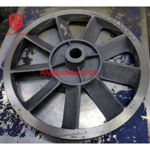 Jual Pulley Bare Fly Wheel Puli Casting 2 Hp Kompresor SDP Asli FlyWhe ...