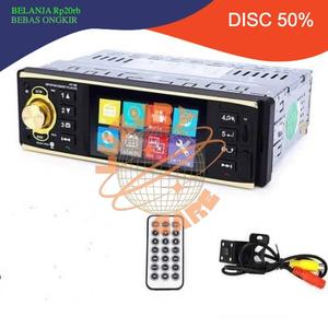 Jual Tape Audio Mobil Bluetooth USB AUX FM Radio 4.1 Inch Rear View ...