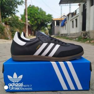 Jual Sepatu samba og black white original Made in Indonesia - Navy ...