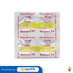 Jual MOLACORT 0.5 MG STRIP 10 TABLET - Kab. Pandeglang - Apotek Segar ...