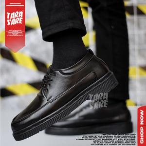 Jual Amaterasu - Sepatu Formal Pantofel Oxford Hitam Docmart Pria ...