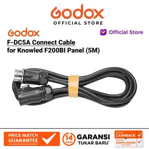 Promo Godox F-DC5A Connect Cable for Knowled F200BI Panel 5 Meter Cicil ...