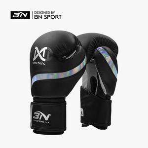 Jual Sarung Tinju BN DNA Series / Boxing gloves / sarung tinju muay thai BN - Hitam, 12 oz ...