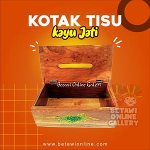 Jual Kotak tisu kayu jati - tempat tissue kayu jati - tempat tisu kayu ...