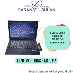 Jual Lenovo Thinkpad E49 Core i5 Camera Ram 8gb SSD 256gb - 320, 8 - Jakarta Pusat - Notebook ...
