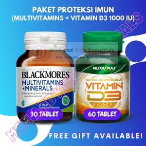 Jual BLACKMORES NUTRIMAX MULTIVITAMINS MINERALS 30 TABLET D3 1000 IU 60 ...