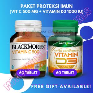 Jual BLACKMORES NUTRIMAX IMUN VITAMIN C 500 MG 60 TABLET D3 1000 IU 60 ...