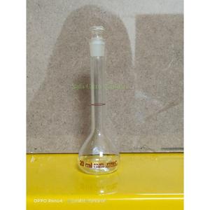 Jual Volumetric Flask/Labu Ukur Glass Stopper 20 Ml Pyrex - Kota Surabaya - HOSPITAL OFFICIAL ...