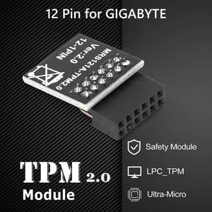 Jual Encryption Security TPM 2.0 Module LPC-12PIN Motherboard Card Sec ...