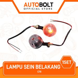 Jual Lampu Sein Belakang Honda C70 C 70 Mika Putih Mini Sen Ritting ...