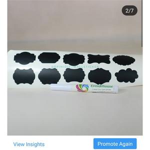 Jual Paket 10 pc Label Stiker Bumbu Polos + Spidol Ditulis Nama Sendiri ...