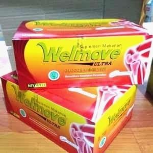 Jual WELMOVE ULTRA GLUCOSAMINE 1500 MG 1 BOX ISI 12 STRIP 60 KAPLET ...