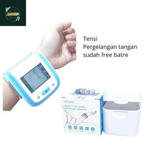 Jual tensimeter digital pengukur tekanan darah otomatis di pergelangan ...
